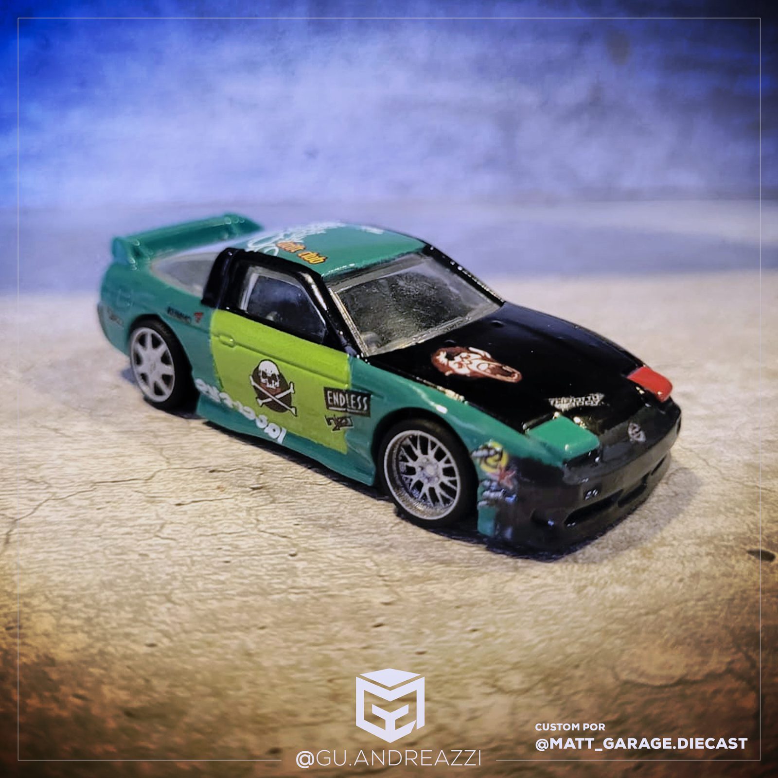 NFS502 - 240SX Ryan Cooper NFSPS - Decal 1/64 - Andreazzi Custom Works