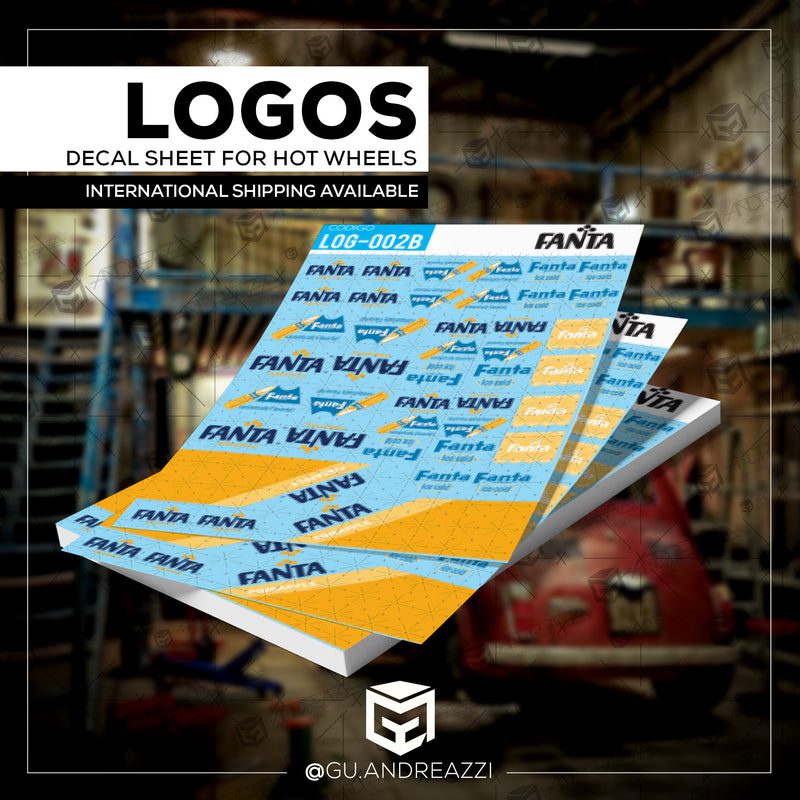 LOG002B - Fanta Pine - Decal 1/64 - Andreazzi Custom Works