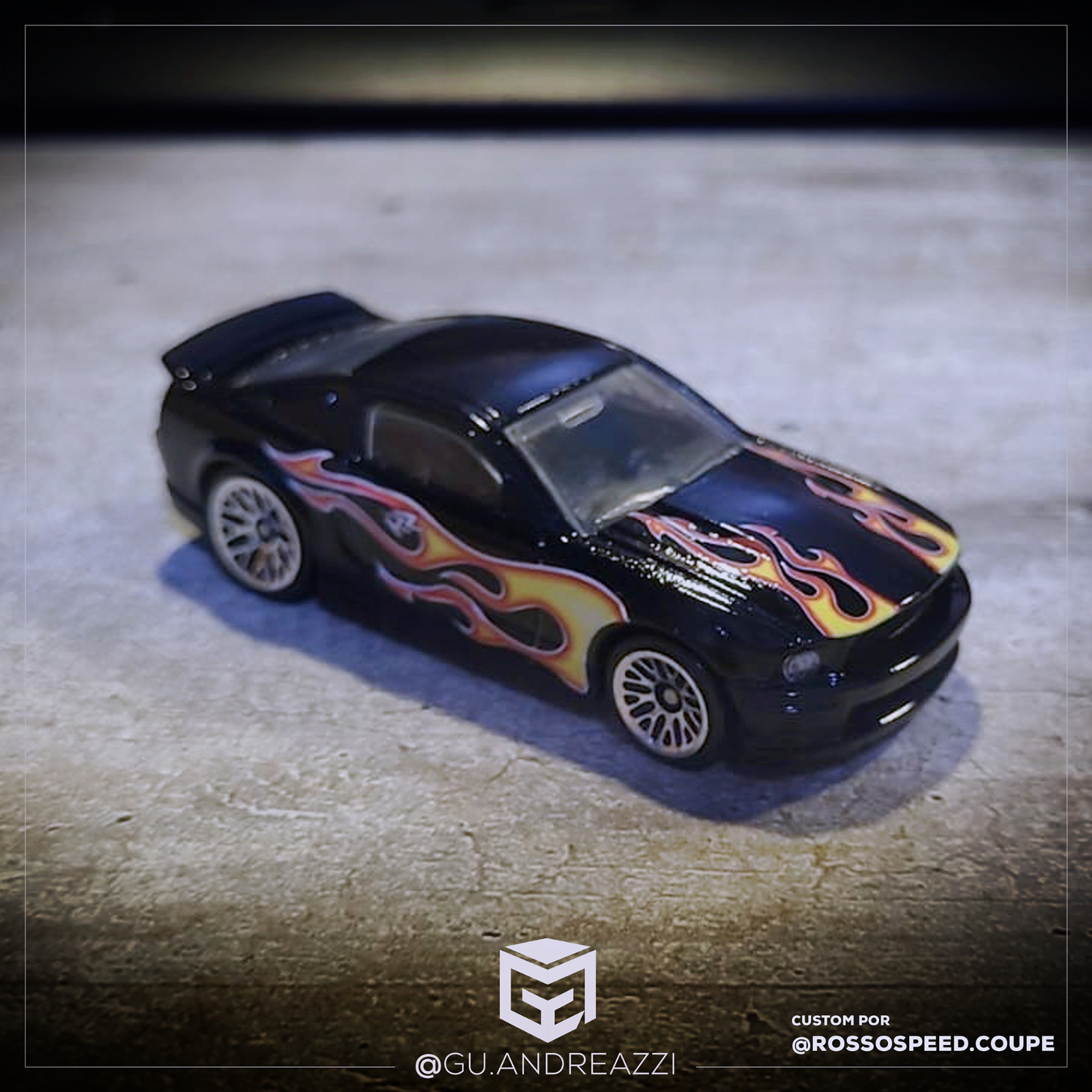 NFS301 - Mustang Razor NFSMW - Decal 1/64 - Andreazzi Custom Works