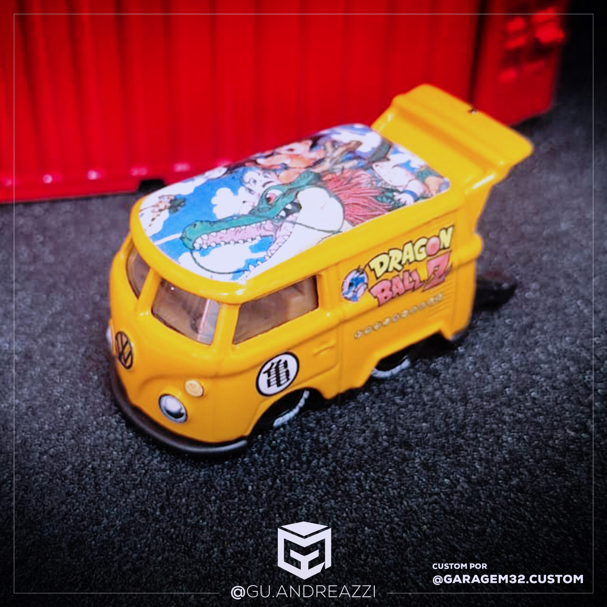 KKB143 - Kool Kombi DBZ - Decal 1/64 - Andreazzi Custom Works