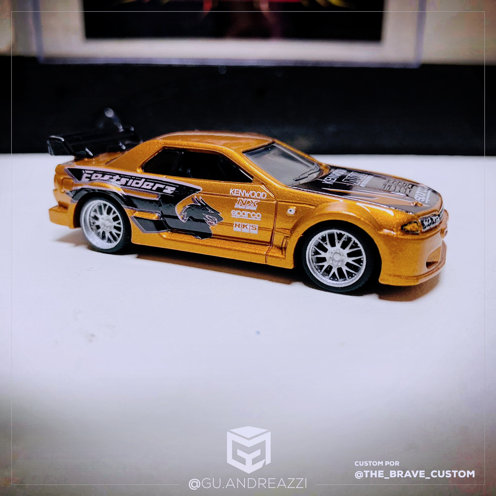 NFS101 - Skyline R34 Eddie NFSU1 - Decal 1/64 - Andreazzi Custom Works
