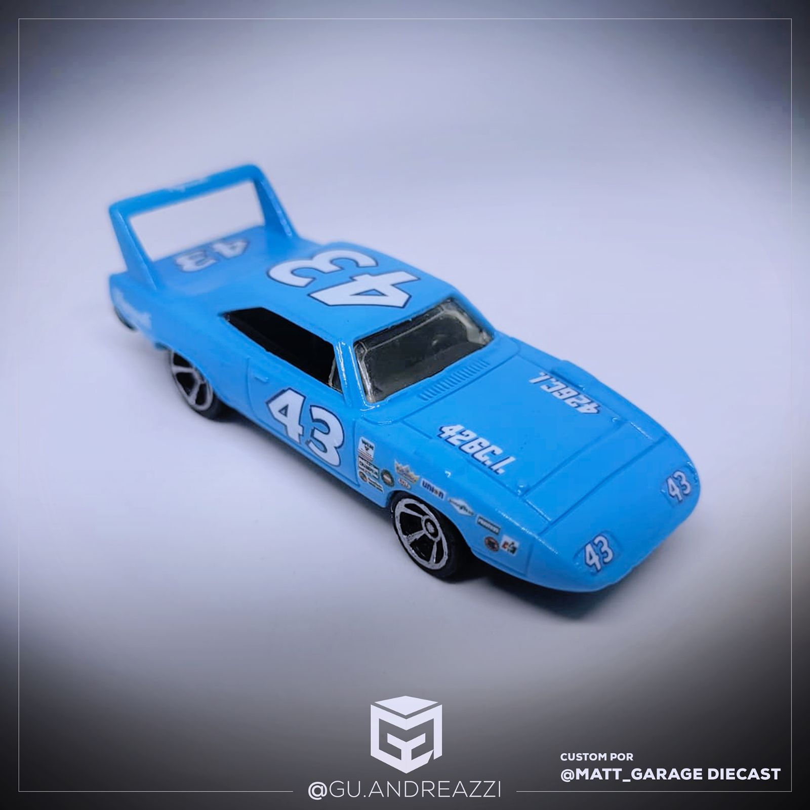 RCN202 - Superbird Richard Petty - Decal 1/64 - Andreazzi Custom Works