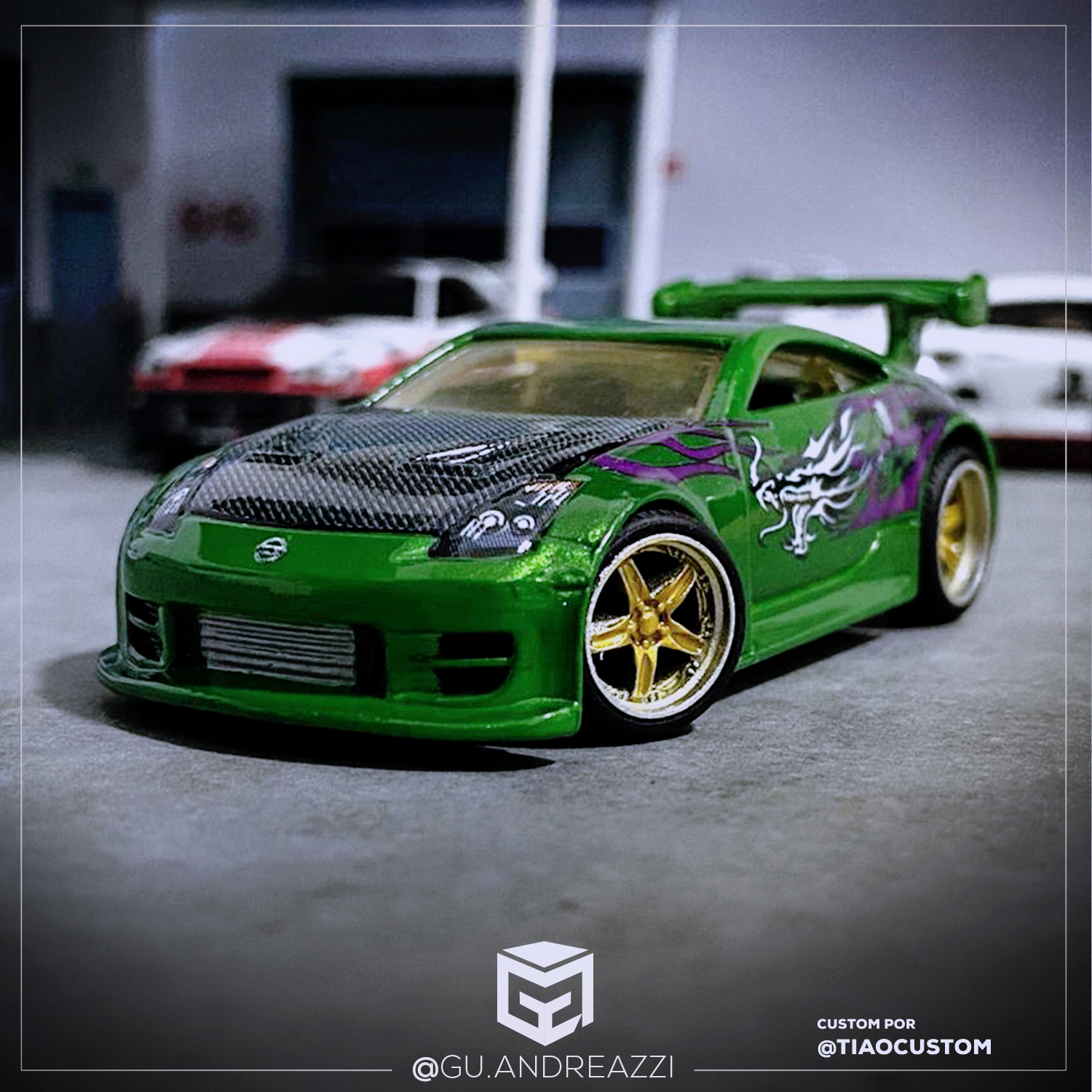 NFS201 - 350Z Rachel NFSU2 - Decal 1/64 - Andreazzi Custom Works
