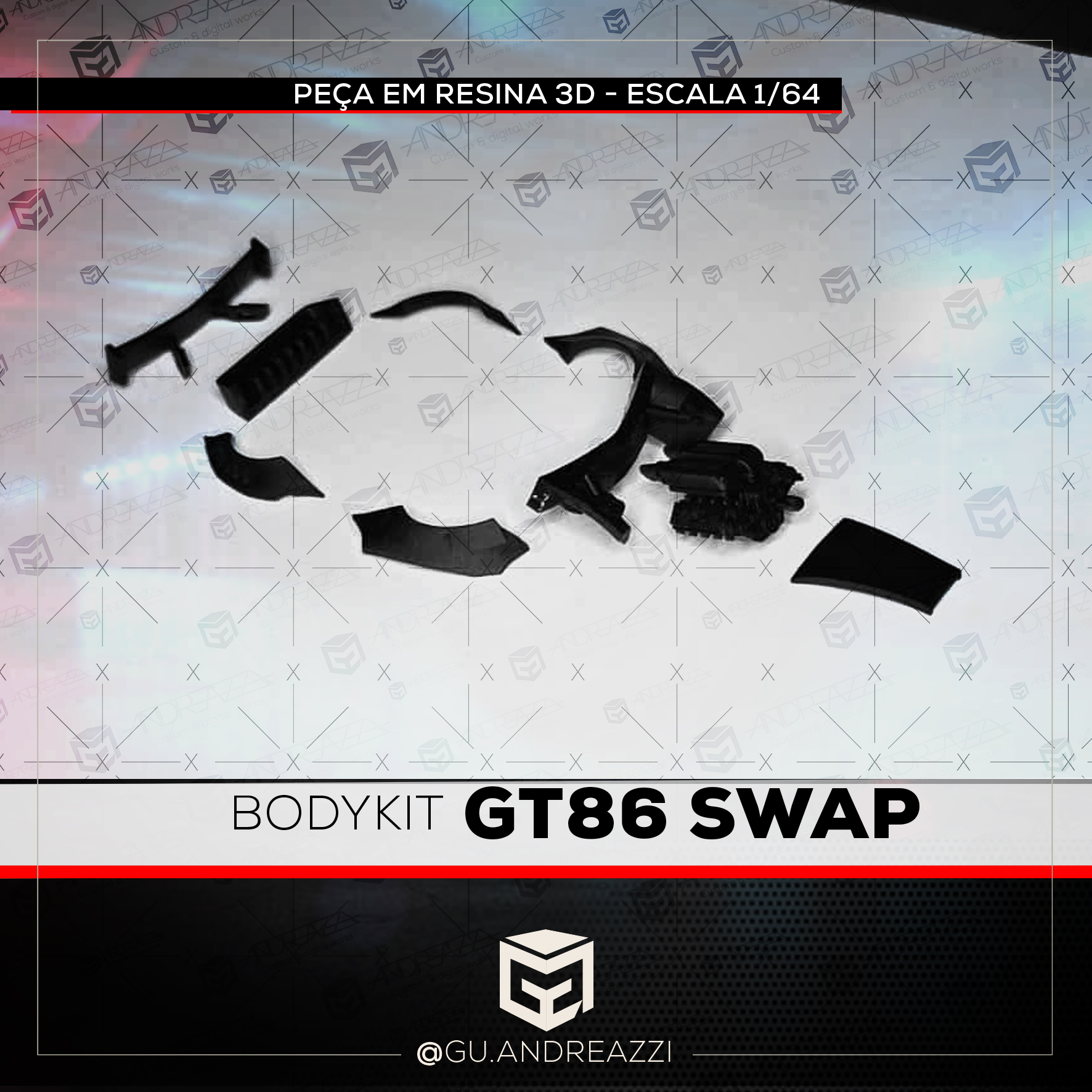 BODY KIT - GT86 - Swap - Andreazzi Custom Works